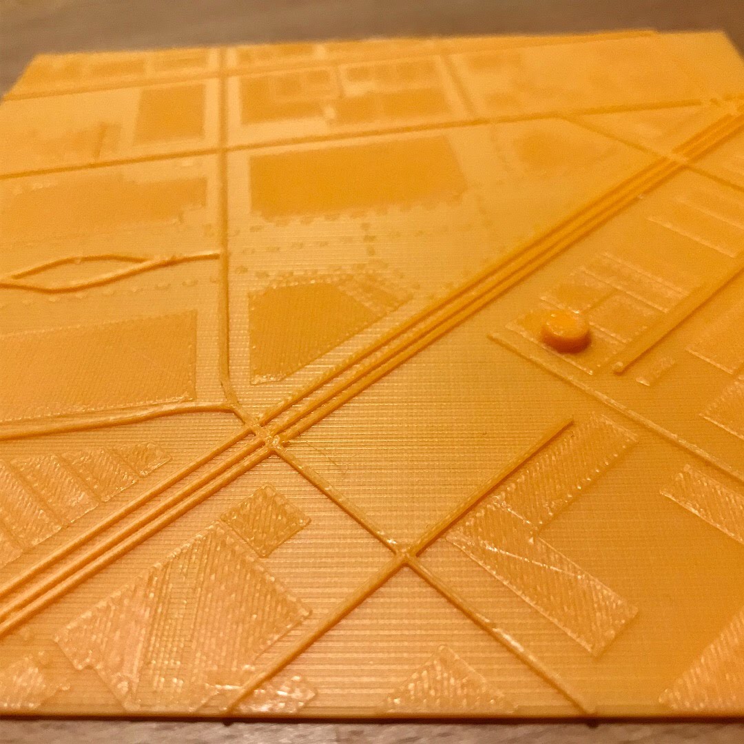 3D-Printed Maps – Naomi Rosenberg Design